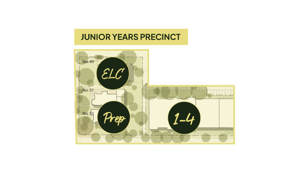 Masterplan Precincts - Trinity Grammar School
